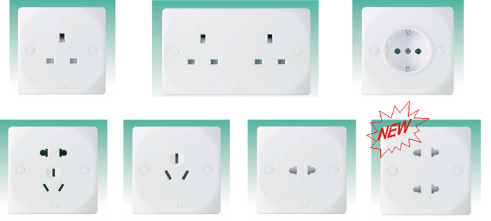ABB Classiq-Unswitched Socket Outlets
